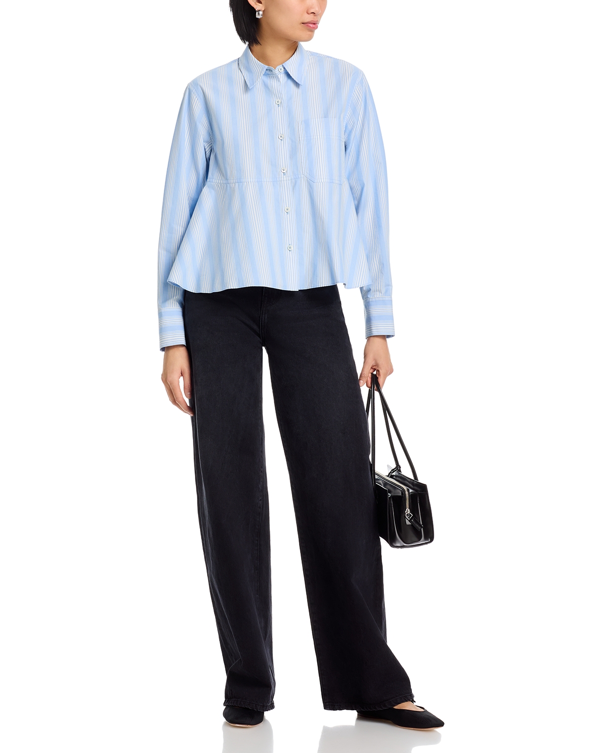 3.1 PHILLIP LIM 3.1 Phillip Lim Striped Long Sleeve Shirt